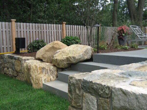 Materials for Terrace | Stonework Blog | Cross River Design
