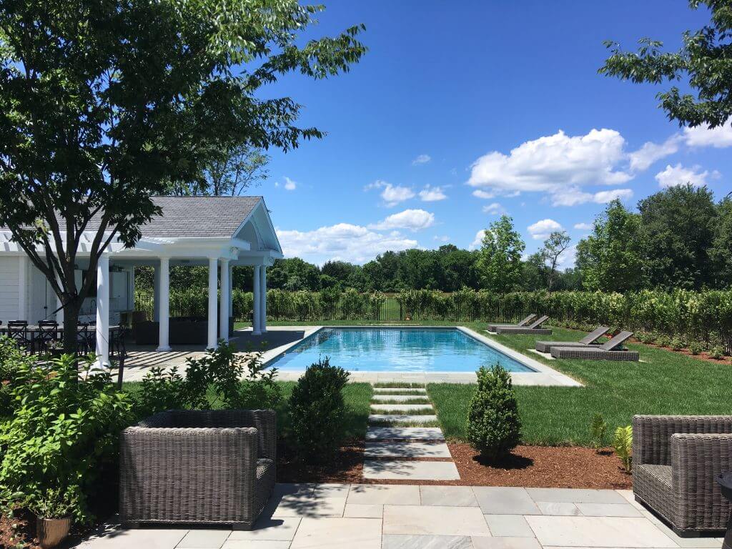 Ultimate Outdoor Pool Gathering Space | NJ Landscaping Blog